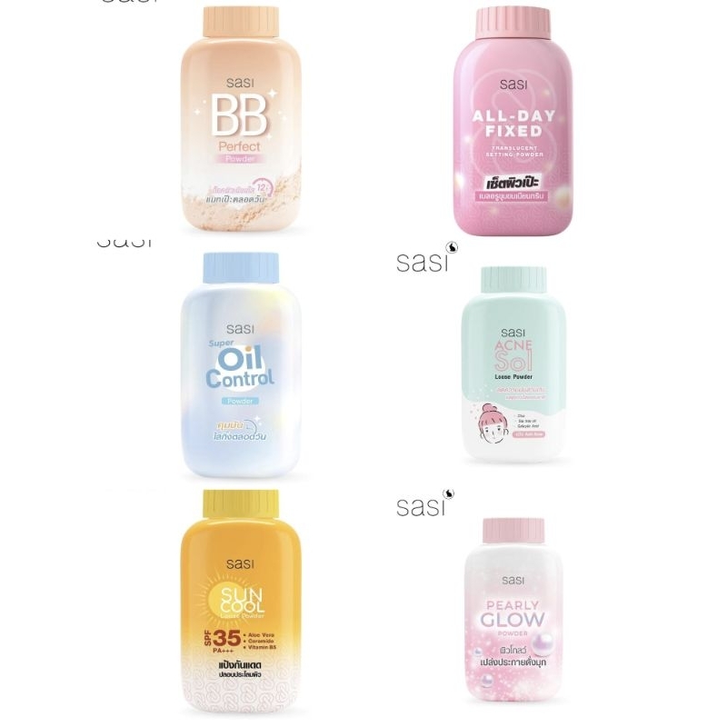 SASI POWDER BEDAK SASI POWDER FACIAL TRANSLUCENT POWDER BEDAK MUKA FACE ...