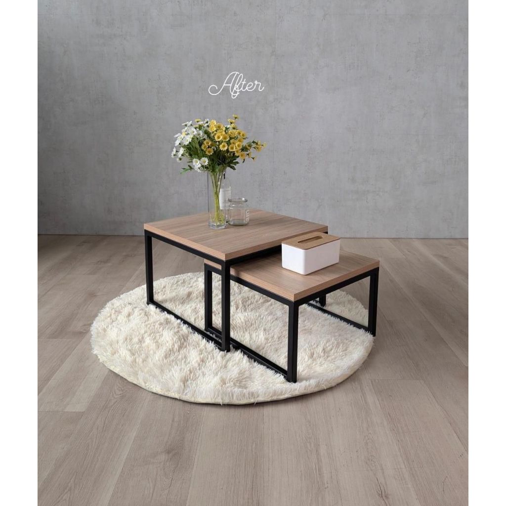 OPPA COFFEE MINI TABLE/OPPA COFFEE TABLE SQUARE/ SQUARE TABLE/ MEJA ...