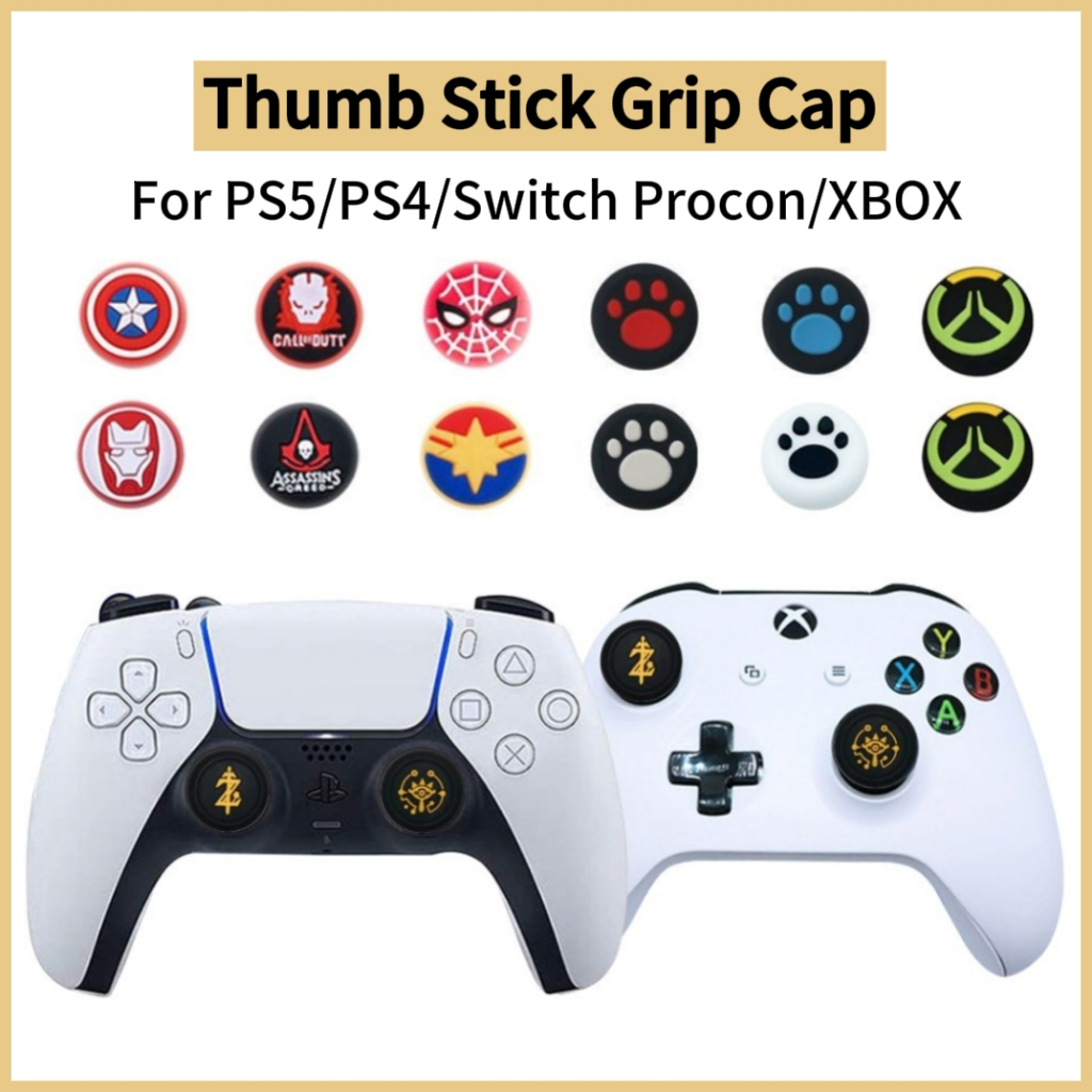 Thumb Stick Grip Cap For PS5/PS4/Switch Procon/XBOX Joystick Cover ...