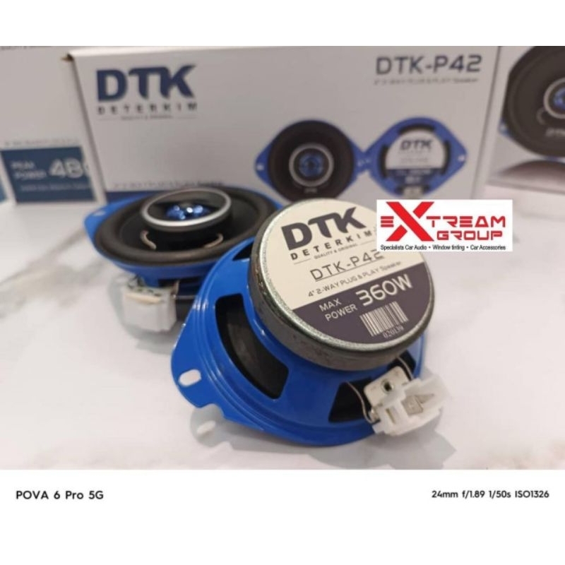 dtk plug and play 4inch 2way deterkim dtk | Shopee Malaysia
