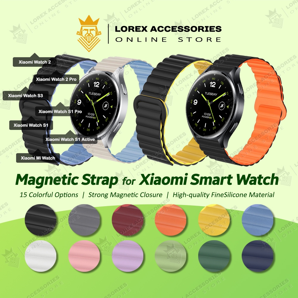 Strap for Xiaomi Watch 2, 2 Pro, S3, S1 Pro Active, Strong Magnetic ...