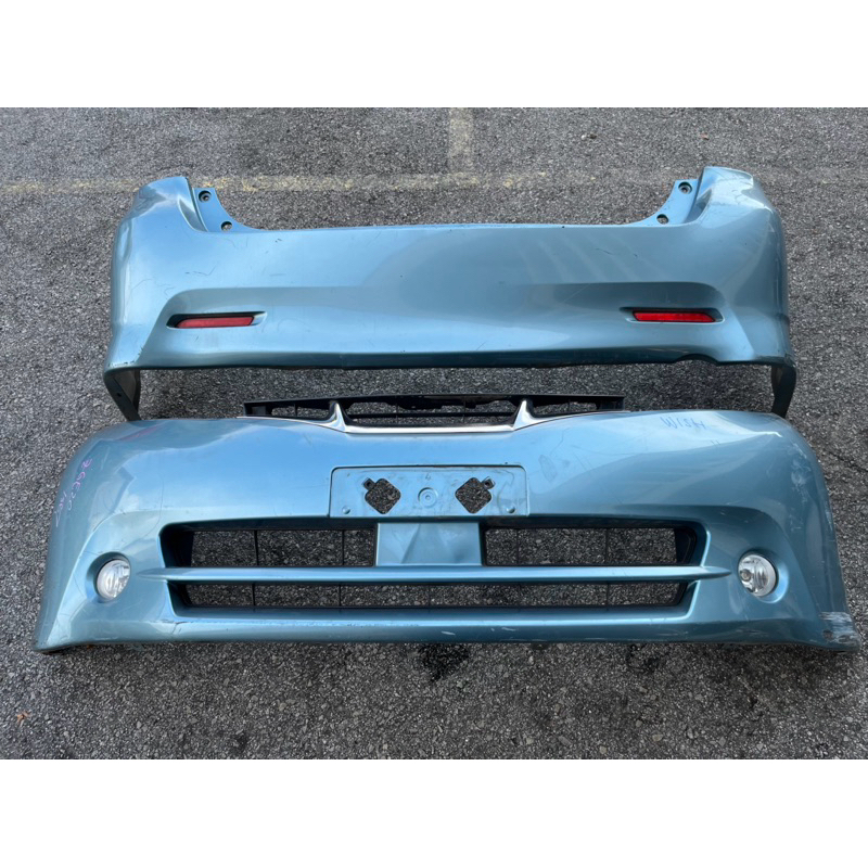 Toyota Wish Sepet PFL Front With Rear Bumper Set For ZGE20 ZGE25 2ZR ...