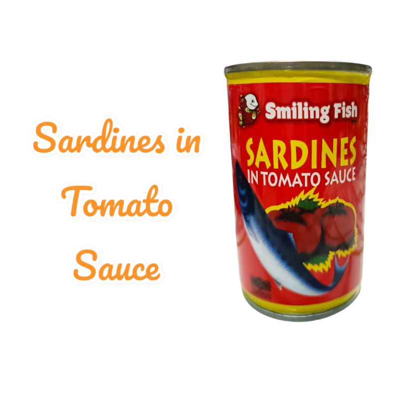 Smiling Fish Sardines in Tomato Sauces 155g / 425g | Shopee Malaysia