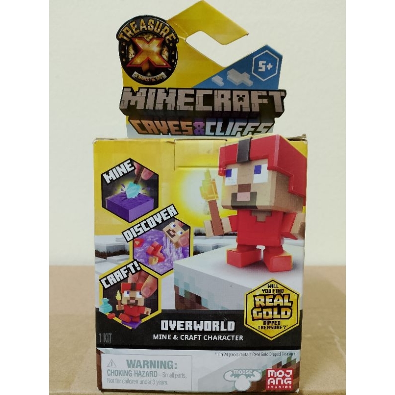 Treasure X Minecraft Caves & Cliffs - Single Pack (Blind Box) Original ...