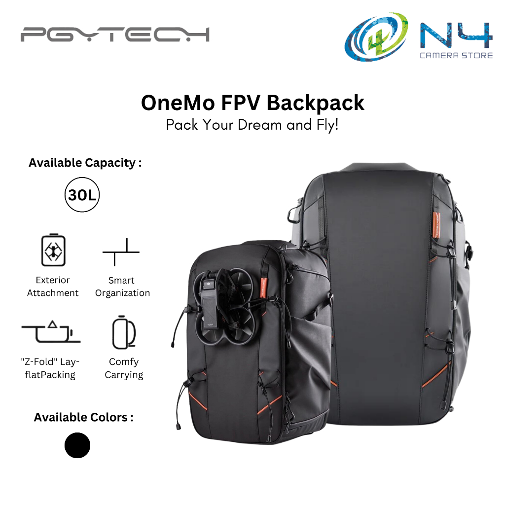 PGYTECH OneMo FPV Backpack 30L Backpack for FPV Drone Professional ...