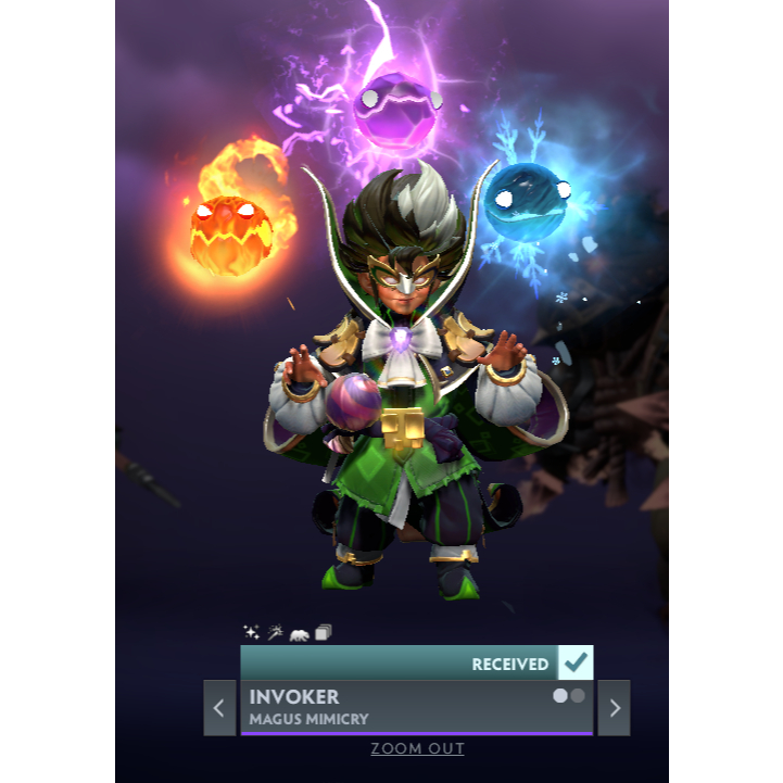 Invoker Persona - Magus Mimicry - Dota 2 - Crownfall Collector Cache II ...