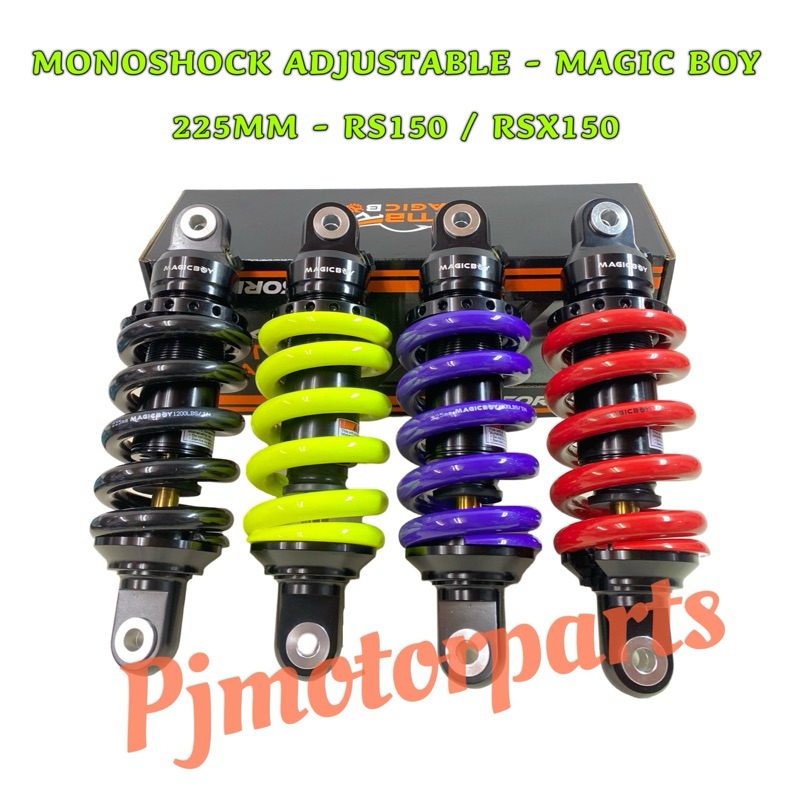 RS150 RSX150 ( 100% ORIGINAL MAGIC BOY ) 225MM REAR MONOSHOCK ...