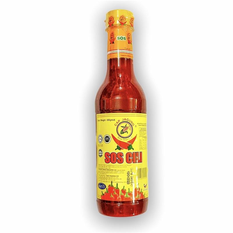 SOS CILI CAP JAGUNG 650gm DIJAMIN HALAL DAN BERSIH | Shopee Malaysia