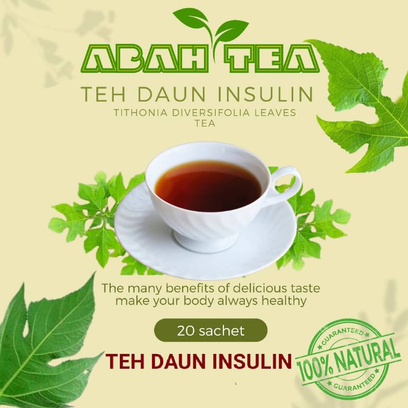 Teh Daun Insulin | Smallanthus Sonchifolius Tea | Shopee Malaysia