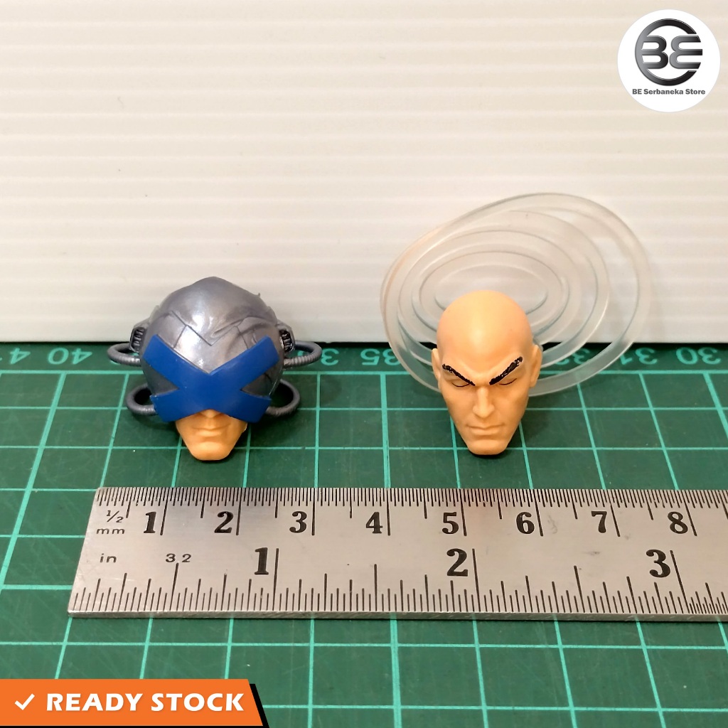 Used Marvel Legends Professor Xavier Heads (Normal And Cerebro ...