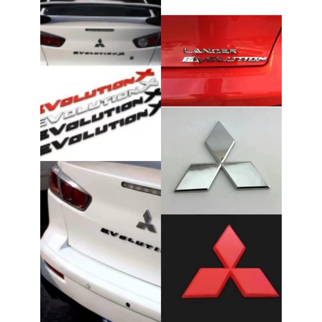 EVOLUTION X Big Emblem For MITSUBISHI LANCER 2.0 Car | Shopee Malaysia