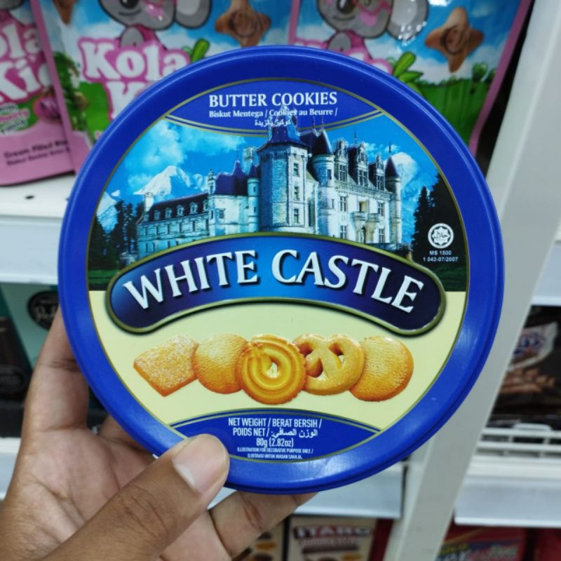 WHITE CASTLE Butter Cookies Biscuit Biskut Mentega 80gram | Shopee Malaysia