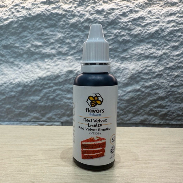 Food Flavouring - Red Velvet Emulco 45G (Flavour Dotcom) | Shopee Malaysia