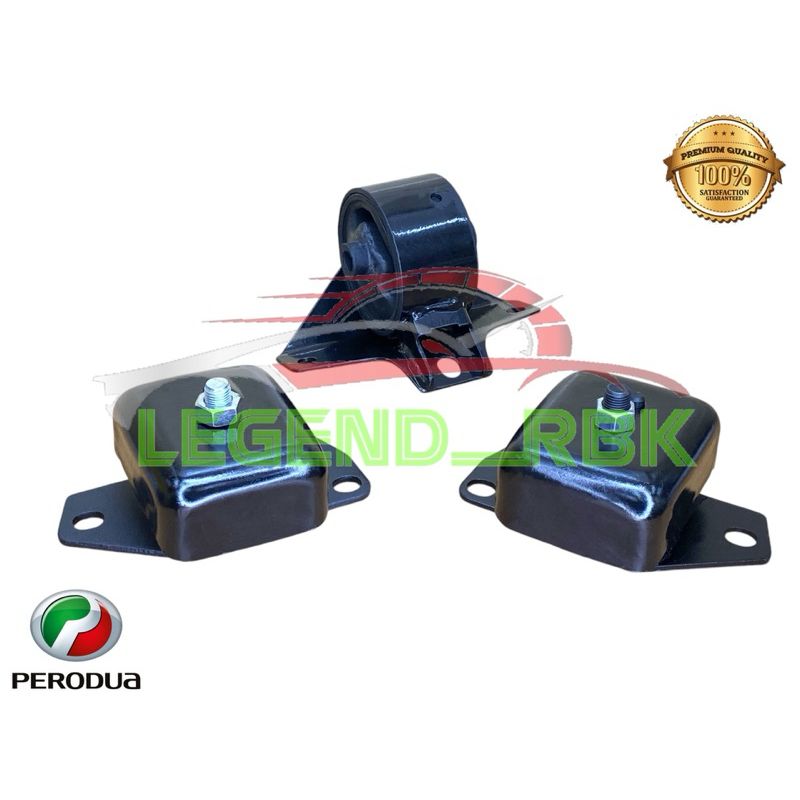 (3PCS) PERODUA KEMBARA J100 OLD ENGINE MOUNTING SET (PREMIUM QUALITY ...
