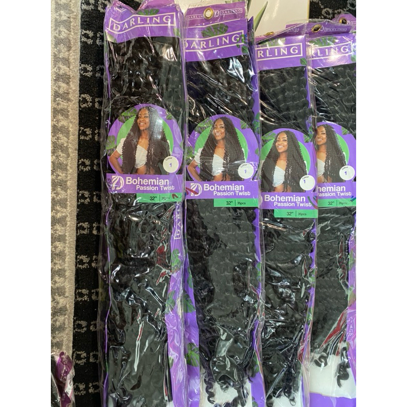 Darling Passion Twist Extensions – Soft, Lightweight, 32pic in one pack ...