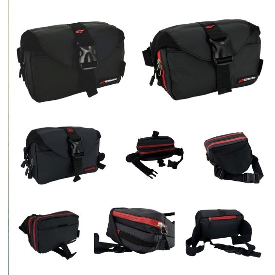 Waterproof Waist Bag Mens Bag Rider Bag Motor Beg Beg Pinggang Chest ...