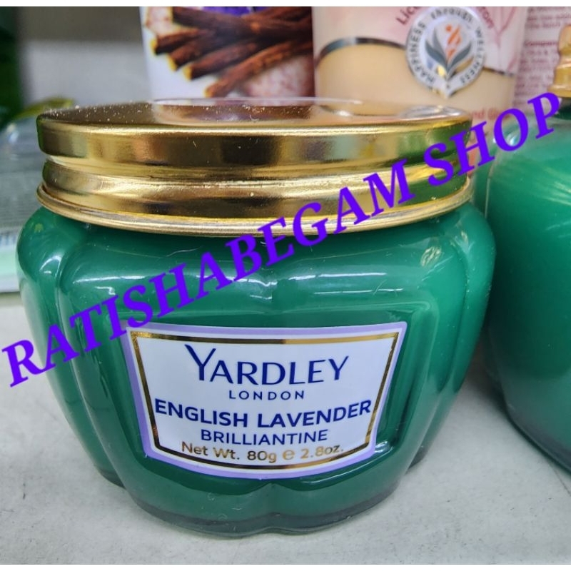 Yardley London Hair Cream 80g English Lavender Brilliantine Readystock ...