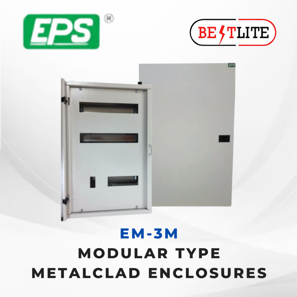 EPS EM-3M 3Row 38Way Metalclad Enclose DB Box Kotak Logam DB Switch Box ...