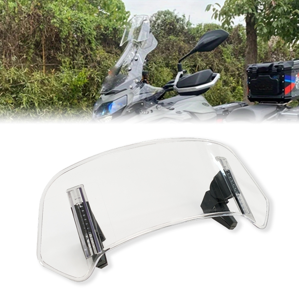 【New】Motorcycle Heightening Small Windshield Heightening Windshield ...