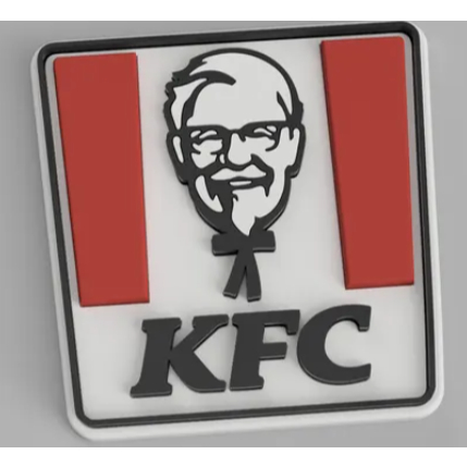 KFC 3D Logo Or Fridge Magnet (2018) | Shopee Malaysia