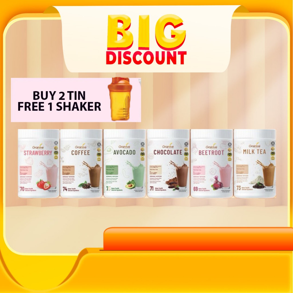 (BUY 2 FREE 1 SHAKER) Grainlive Meal Every Morning 800g / GRAINLIVE KIDDO 800G | Shopee Malaysia