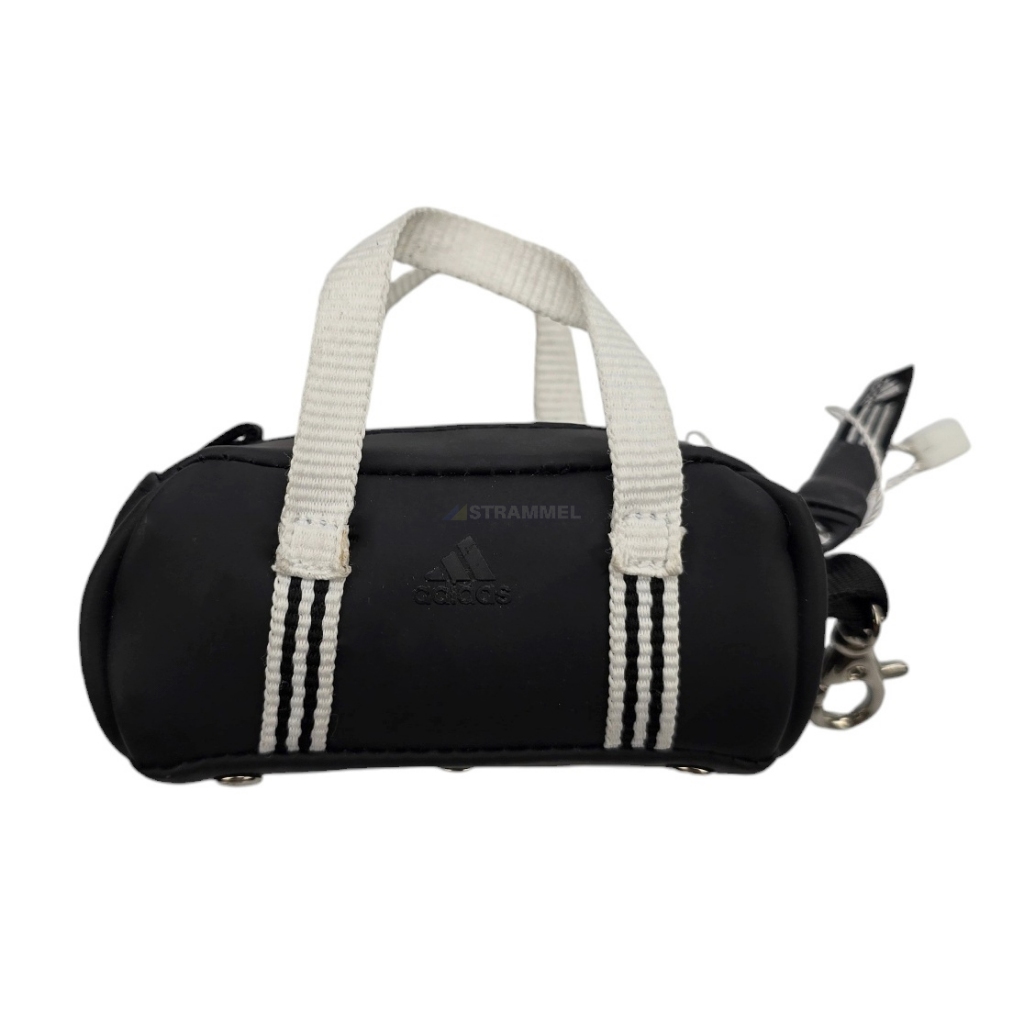 WATERPROOF Adidas Tiny Micro Tote Duffel Bag Black Duffle Small Wallet ...