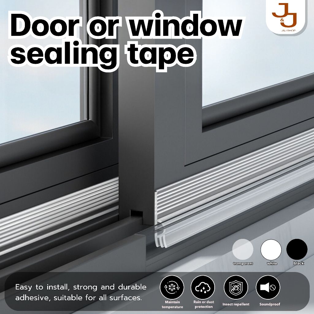 Window Gap Sealing Strip Weather Stripping Soundproof Noise-Reduce ...