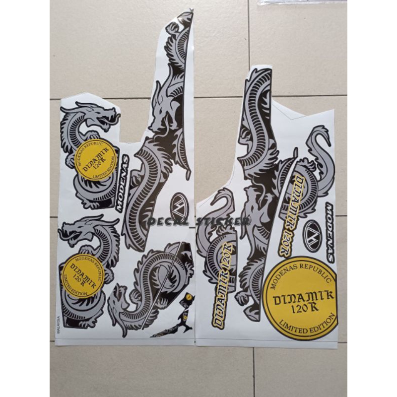 STICKER DINAMIK NAGA CHOI/DRAGON | Shopee Malaysia