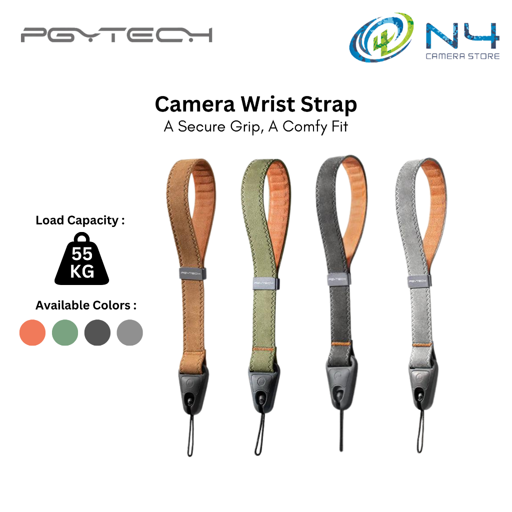 PGYTECH Camera Wrist Strap for Photographers Adjustable Quick Release ...