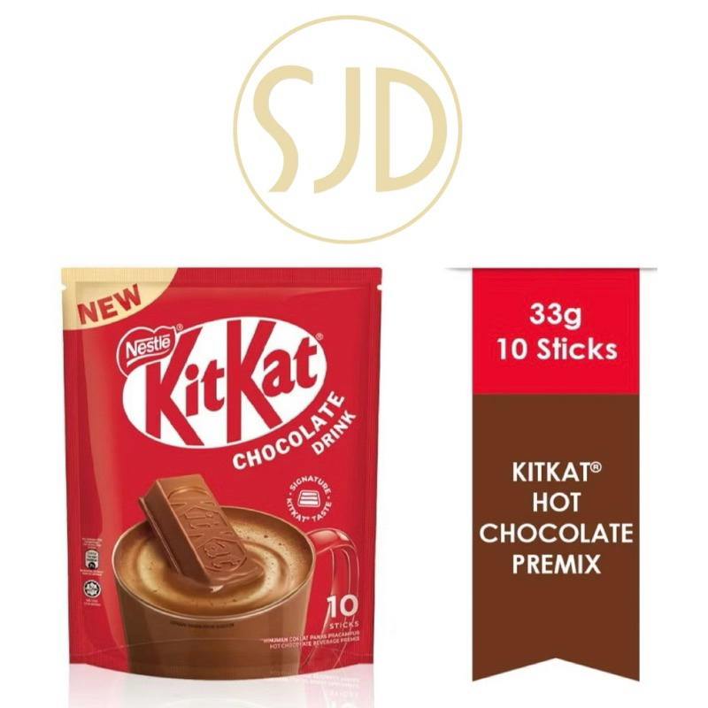 Nestle KIT KAT Hot Chocolate Premix (10 x 33g) | Shopee Malaysia