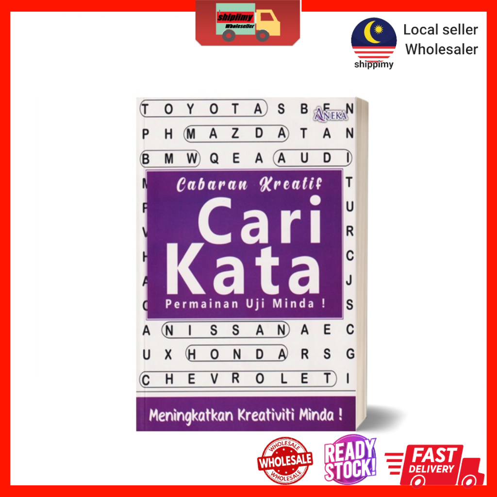 Buku CARI KATA/ Cabaran Kreatif | Permainan Uji Minda | Tingkatkan ...