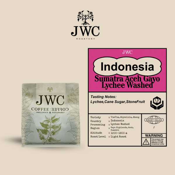 JWC Roastery - Indonesia Sumatra Aceh Gayo Lychee Washed (Black coffee ...