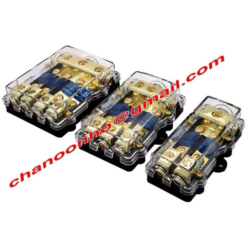12V CAR AUDIO FUSE HOLDER FUSE BOX ANL 1 TO 2/3/4 60A UNIVERSAL ...