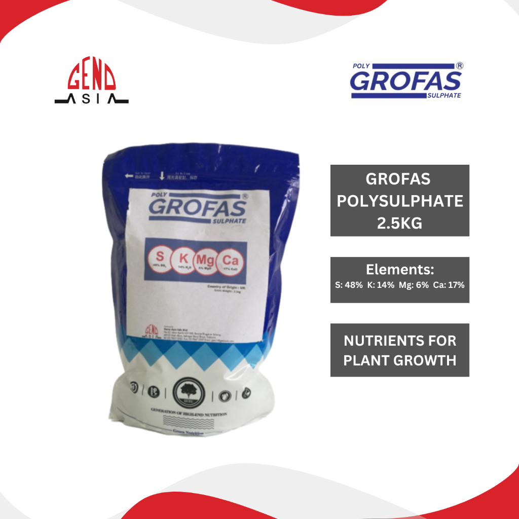 Grofas Polysulphate Fertilizer ( Enhancing Fruit Appearance & Taste ...