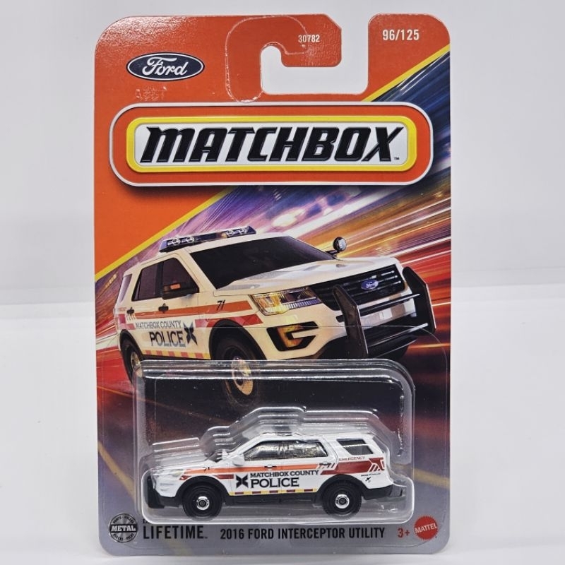 MATCHBOX 2016 FORD INTERCEPTOR UTILITY | Shopee Malaysia