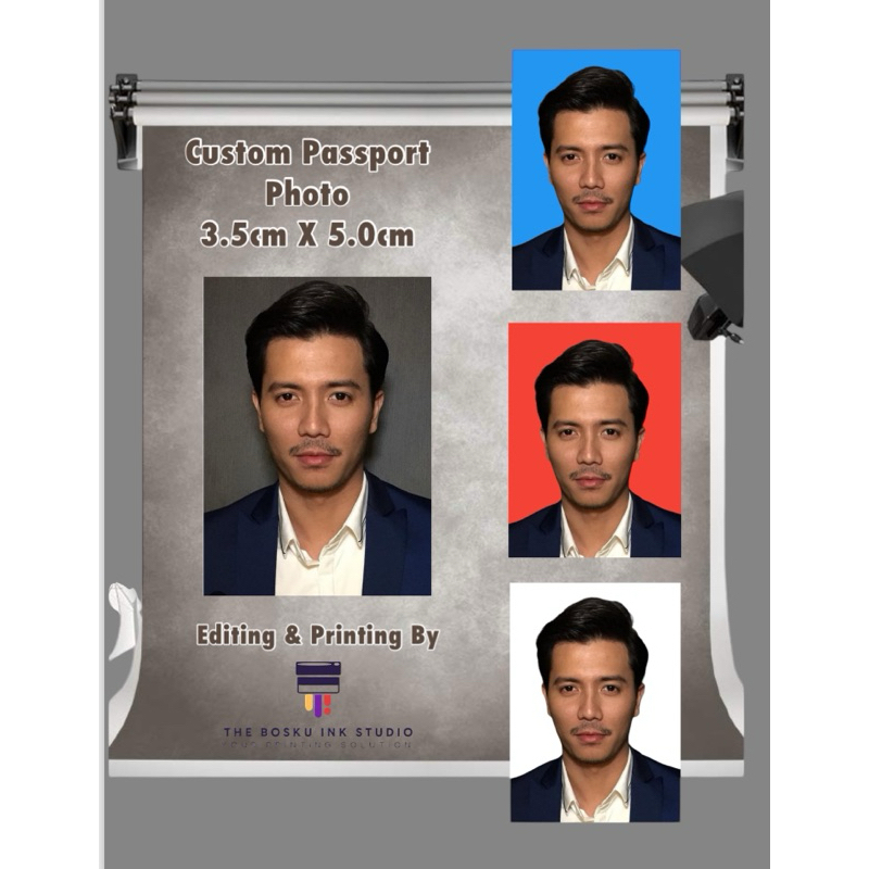 CUCI GAMBAR PASSPORT PHOTO /PASSPORT/ LESEN/ RESUME/ 4R Free Editing ...