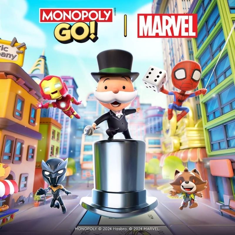 Monopoly Go Marvel Go Sticker | Shopee Malaysia