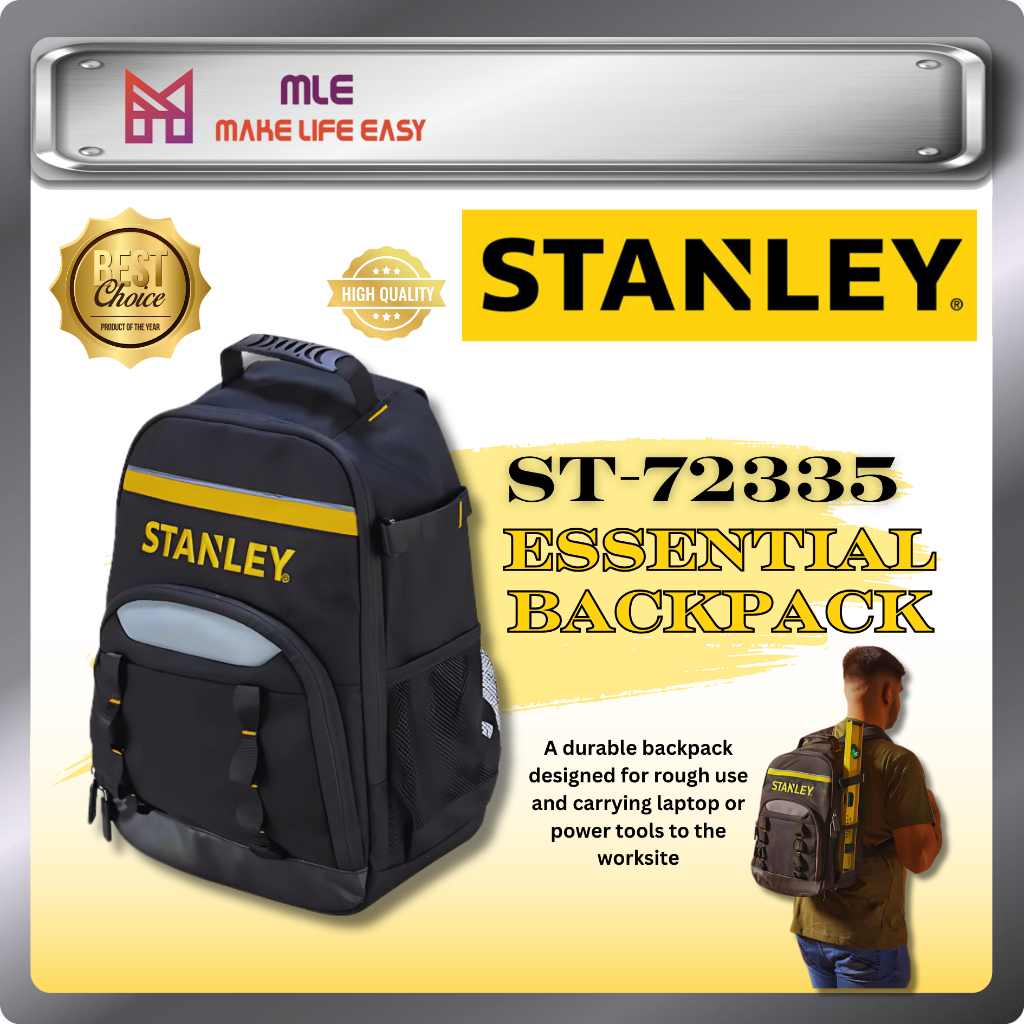 STANLEY Tool Storage Backpack Tool Bag Rucksack / STANLEY ST-72335 ...