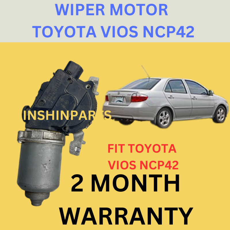 TOYOTA VIOS NCP42 WIPER MOTOR- MOTOR WIPER DEPAN TOYOTA VIOS | Shopee ...
