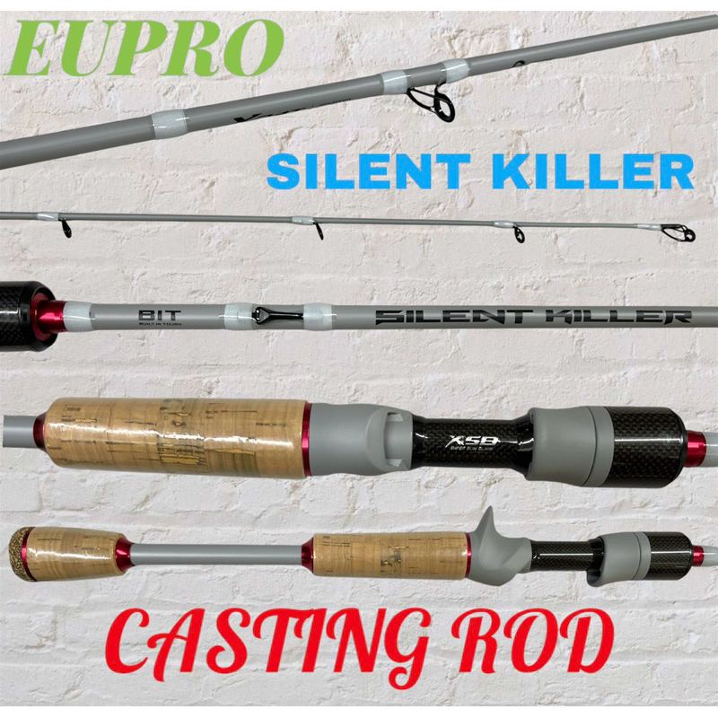 EUPRO SILENT KILLER CASTING FISHING ROD ONE PIECE | Shopee Malaysia
