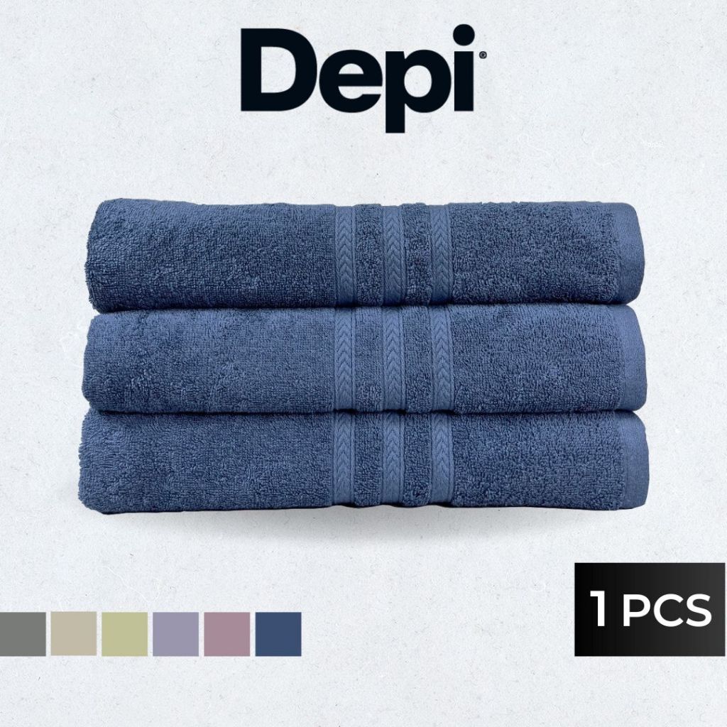 Depi Premium Bath Towel | Bamboo + Cotton Fabric | Antibacterial ...