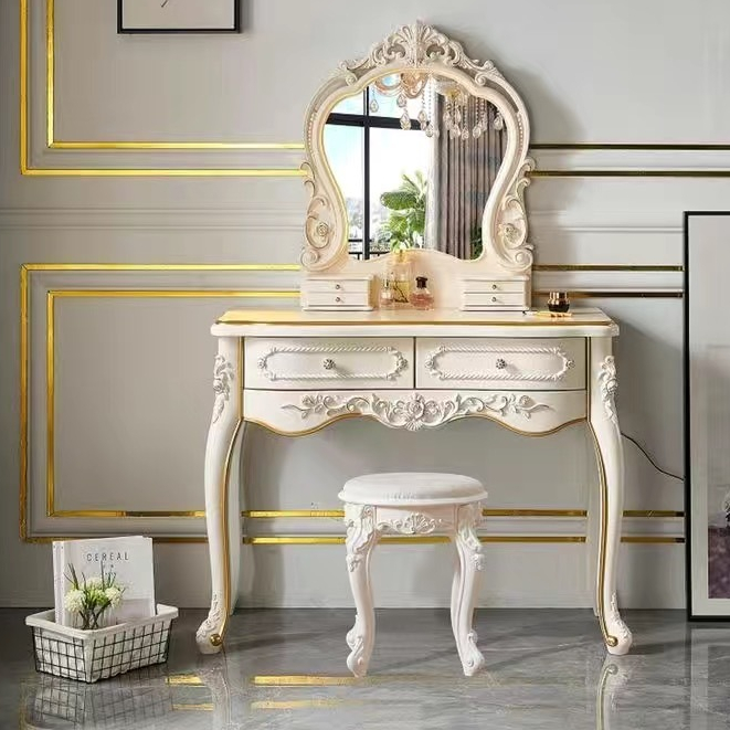 Dressing table Makeup Table Princess Dressing Table bedroom Dressing ...