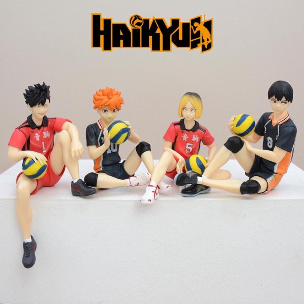 Haikyu!! Shoyo Hinata Tobio Kageyama Kenma Kozume Tetsuro Kuroo Sitting ...