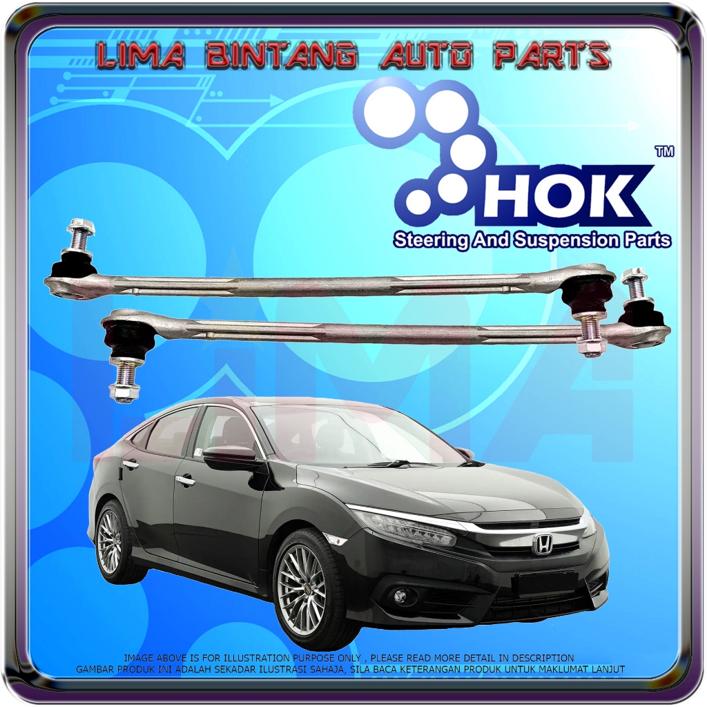 Honda Civic FC TEA TED Front Stabilizer Link , Absorber Link Set HOK ...
