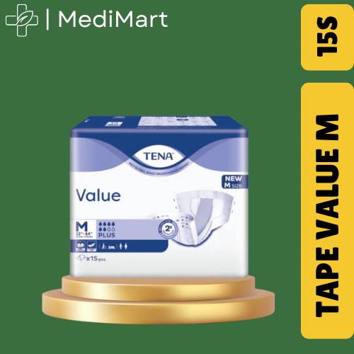 TENA Value Adult Diaper (Tape x M15s) | Shopee Malaysia