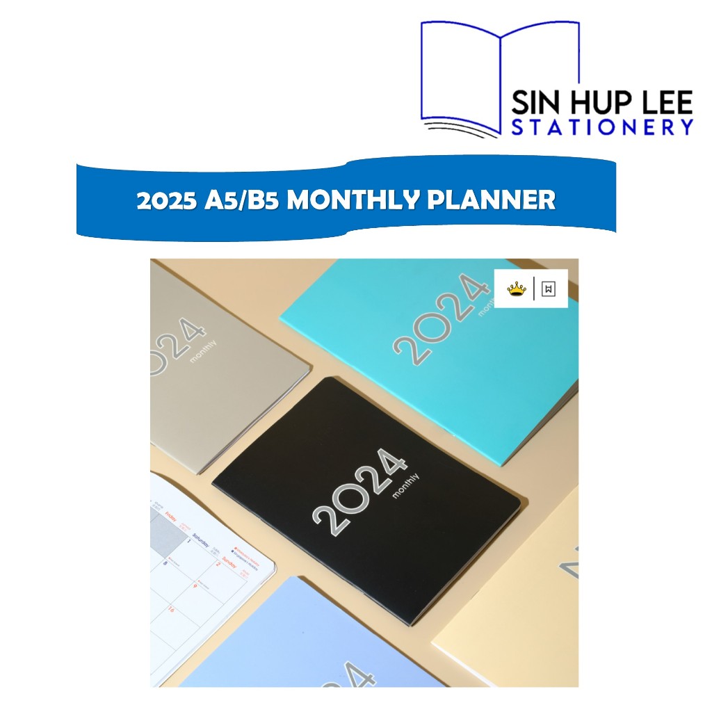 Masterprint 2025 Handwriting A5 / B5 Monthly Planner 2025PNS-A5 | PNS ...
