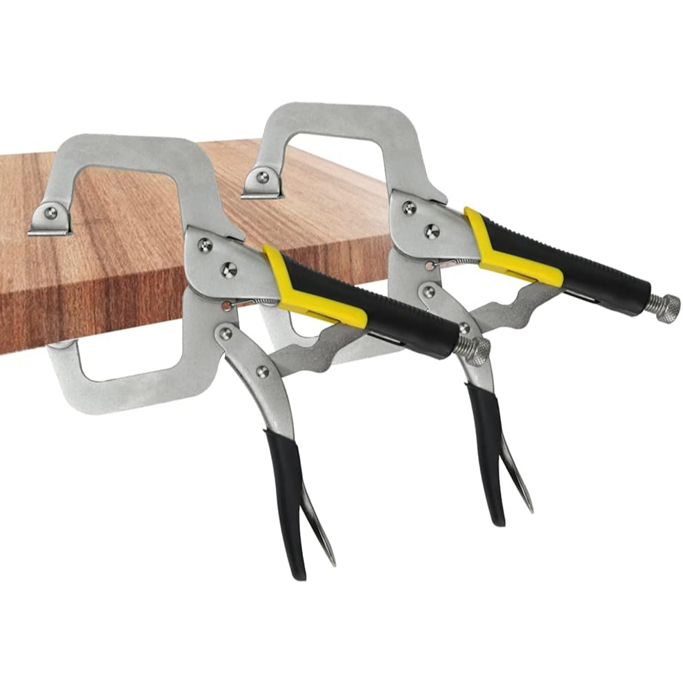 MKR C Clamp Face Clamp Woodworking Welding Steel C Type Clamp Vise Grip ...