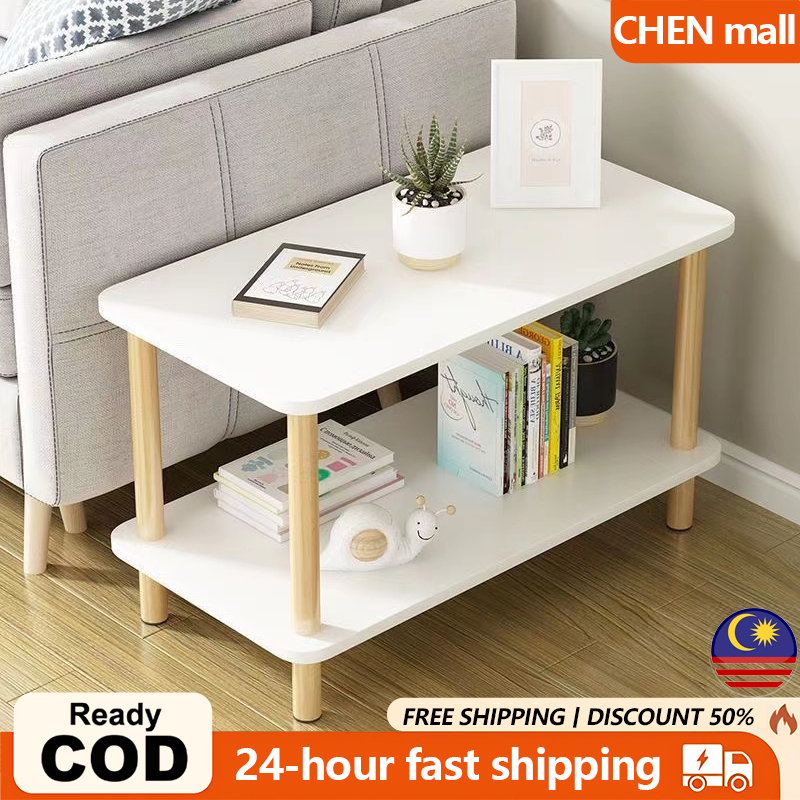 Msia Stock Storage rack floor-standing living room storage rack double ...