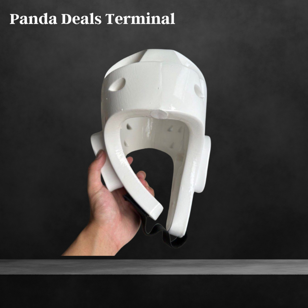 Karate Taekwondo MMA Boxing Muay Thai Wushu White Head Gear Helmet ...