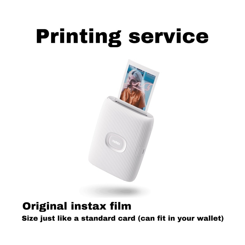 Polaroid printing service *original instax film | Shopee Malaysia